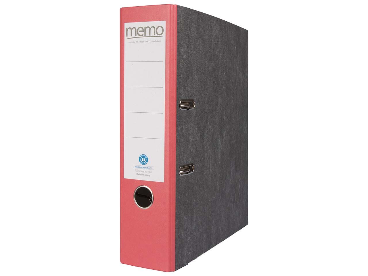 memo Ordner rot Rückenbreite 8 cm | memo.de